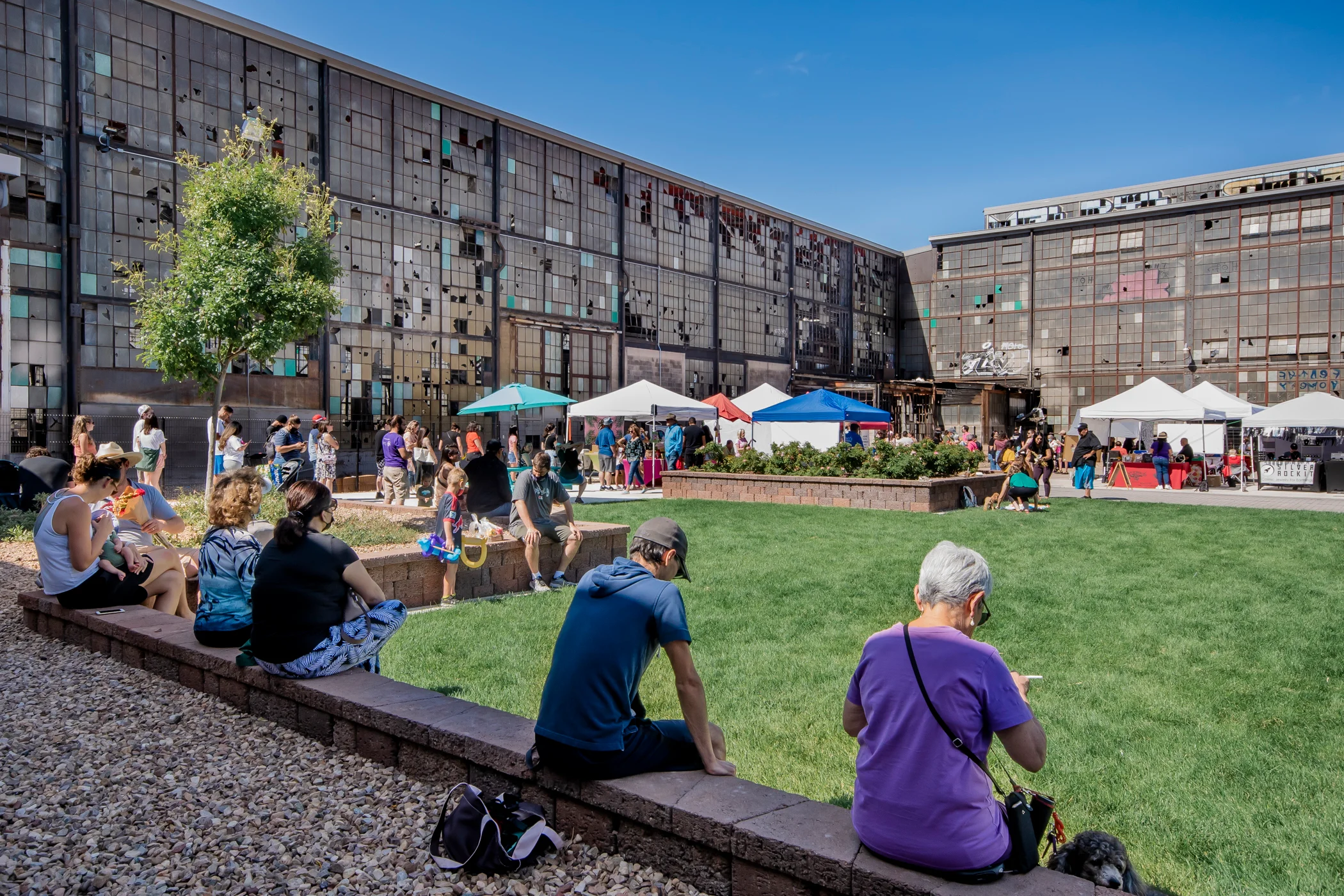 The Plaza at the Railyards