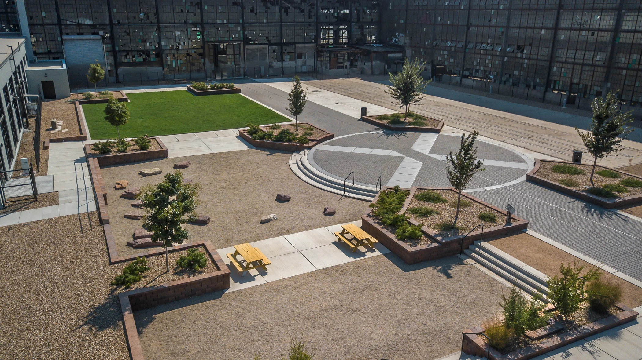 The Plaza at the Railyards